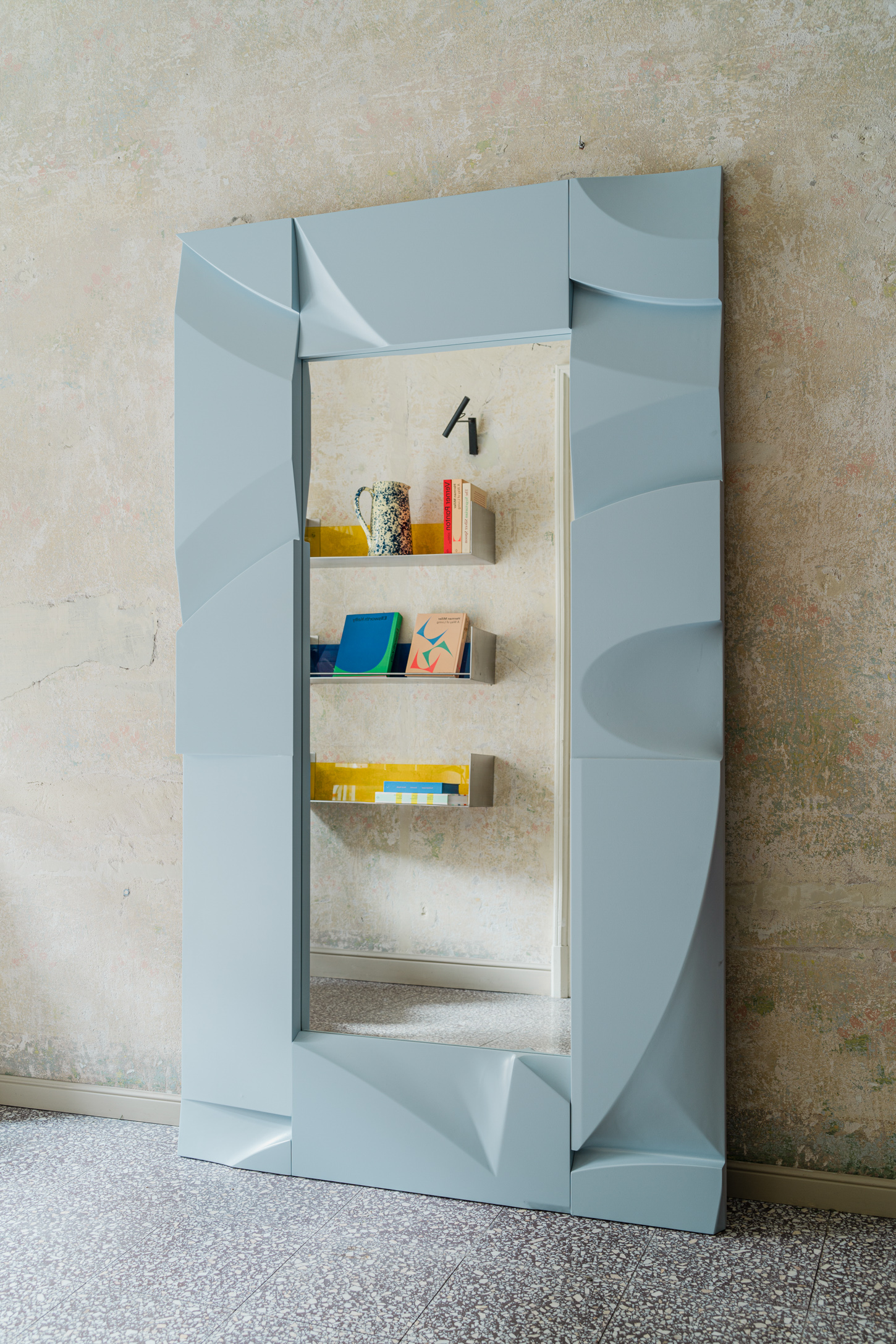 Blok mirror XL Sky blue – DOM